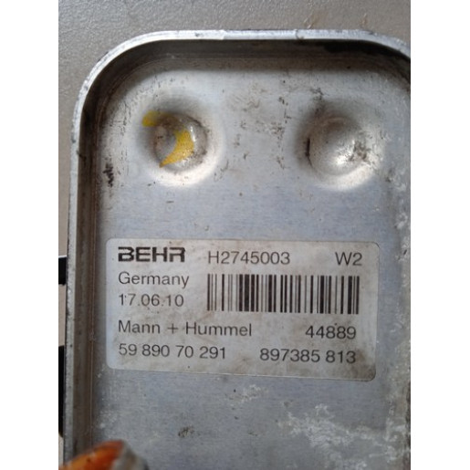 Теплообменник масляный радиатор Opel Astra J 1.7CDTI 897385813